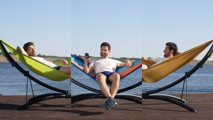 anymaka Official Site | Portable Hammock Stand
